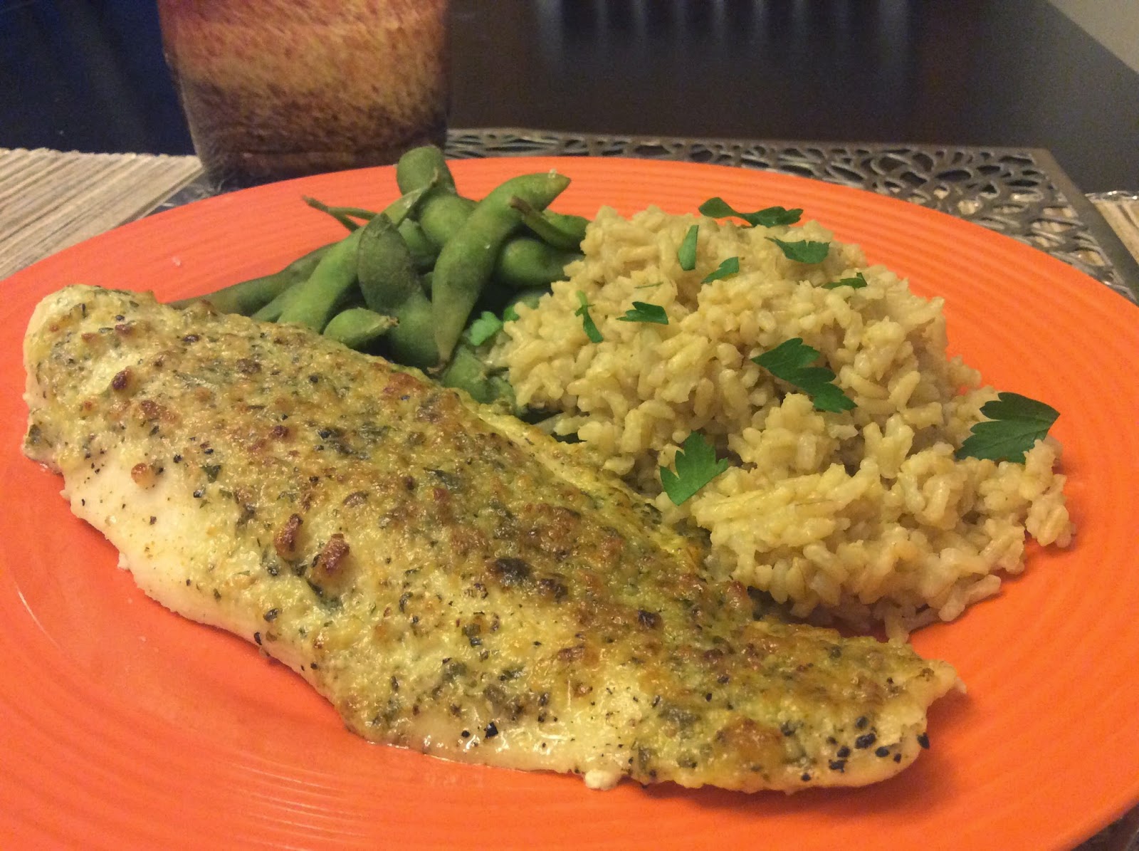 All Things Libby: Parmesan Pesto Broiled Fish