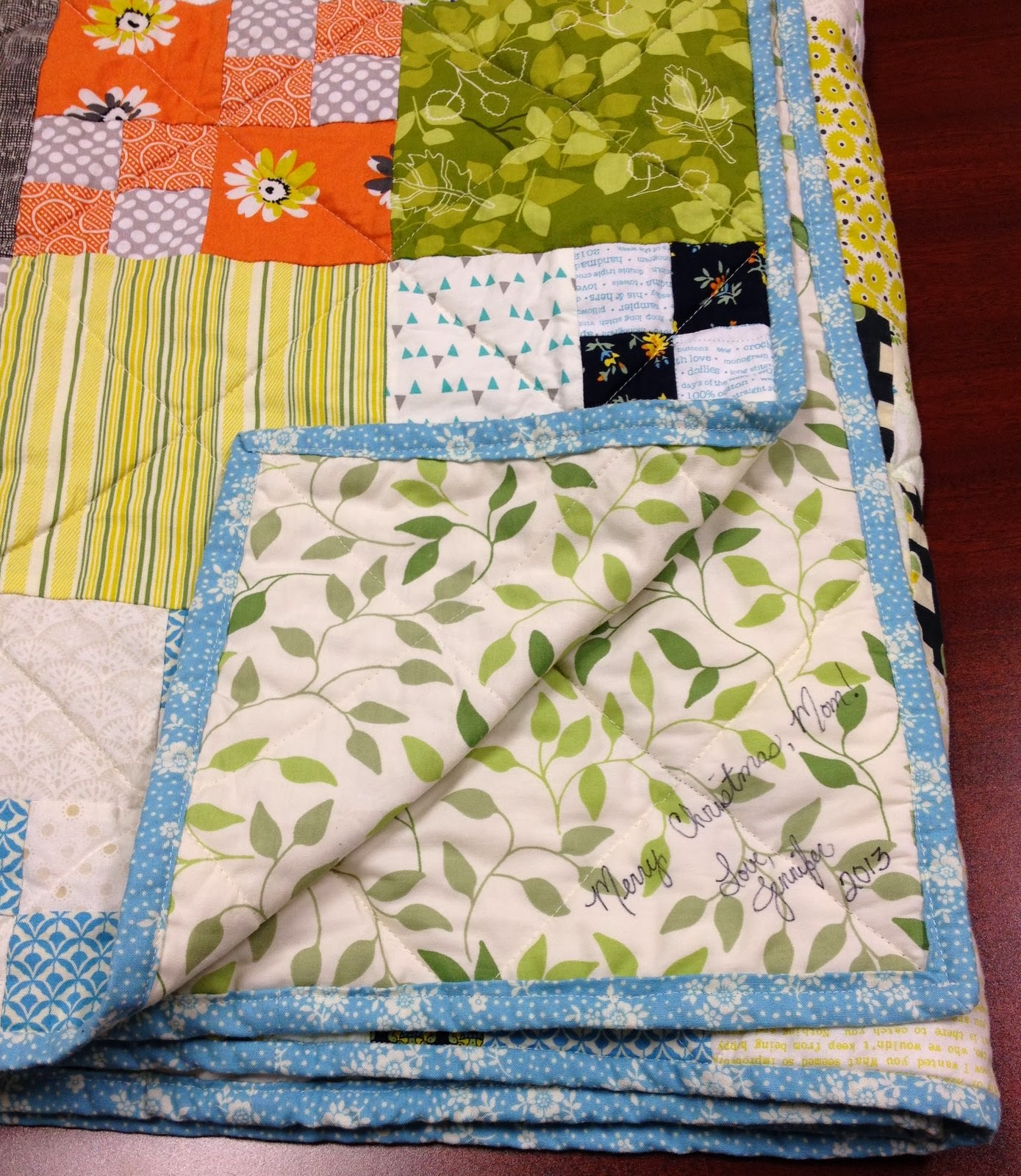 Taken Patiently: Penny Patch Quilt