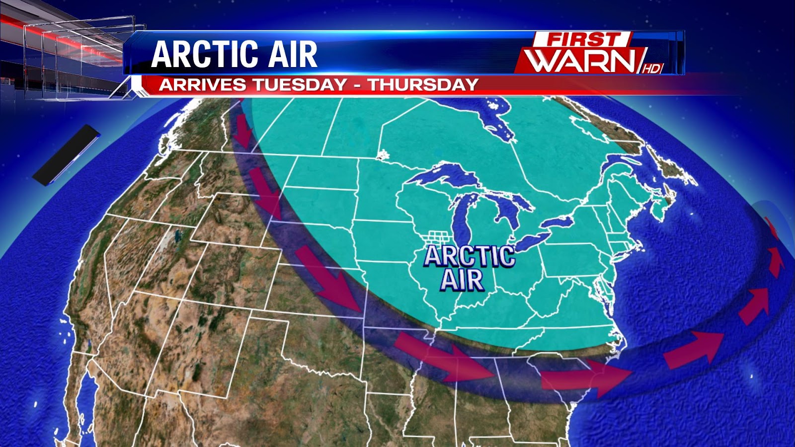 First Warn Weather Team: Arctic Blast Arrives Tonight