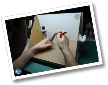 Airbrush Station - Hobby Zone (HZ-as1) | Coloured Dust