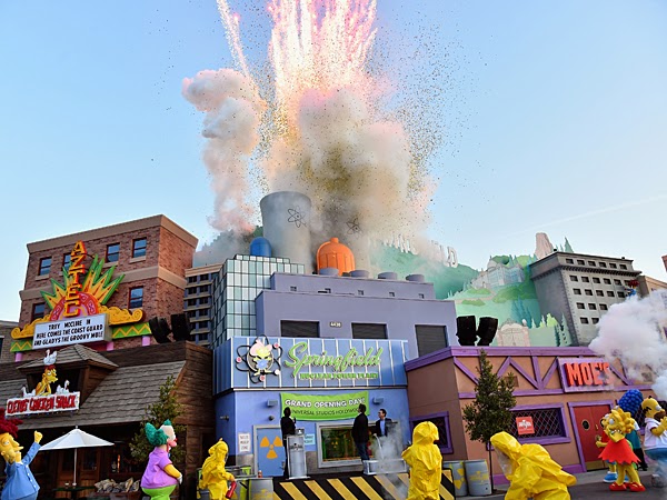Things To Do In Los Angeles: The Simpsons Springfield Opened Up At ...