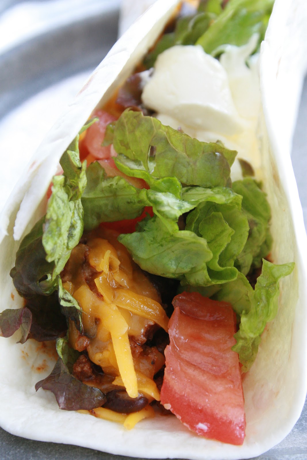 sweet and savory seven: Spicy Beef Soft Tacos