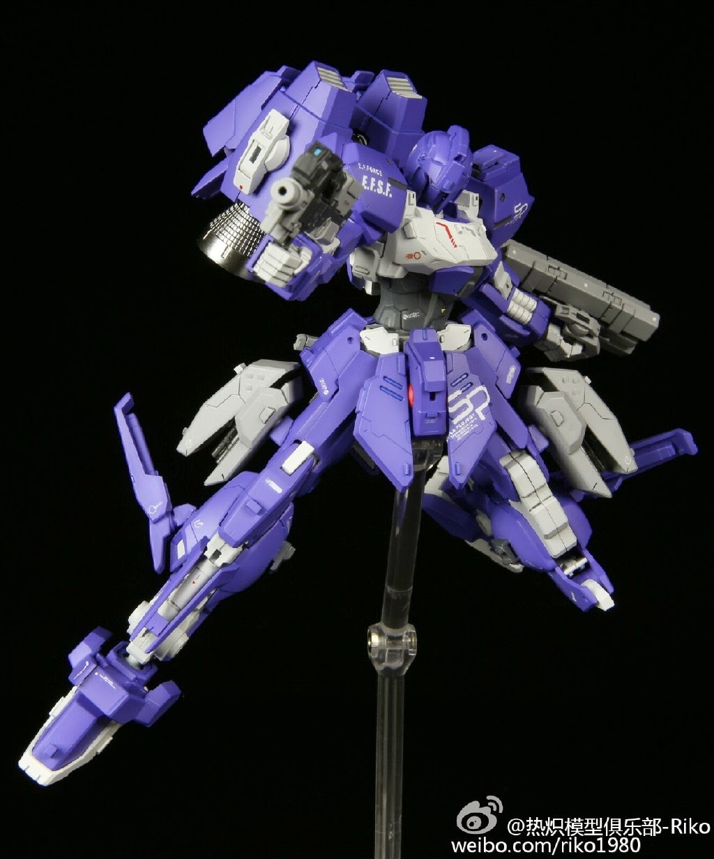 Custom Build: HGBF 1/144 Mega-Shiki + ReZEL