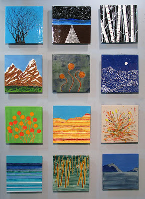 Jason Messinger Art: New Tile Murals From Jason Messinger Art