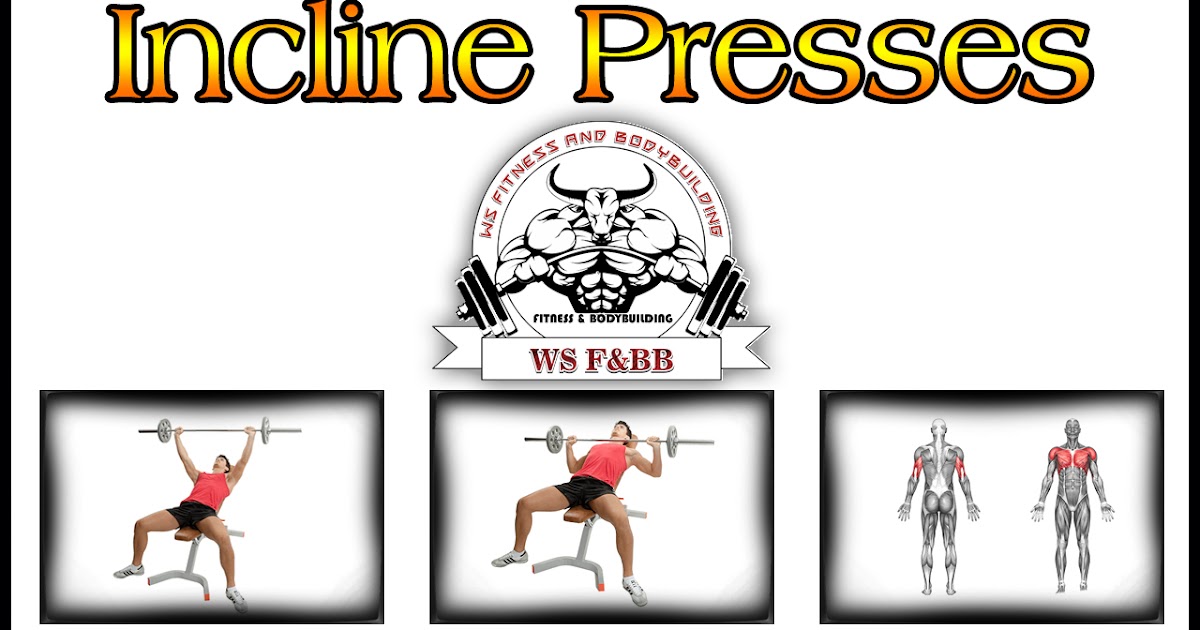 incline bench press angle and technique for chest by WS Fitness and ...