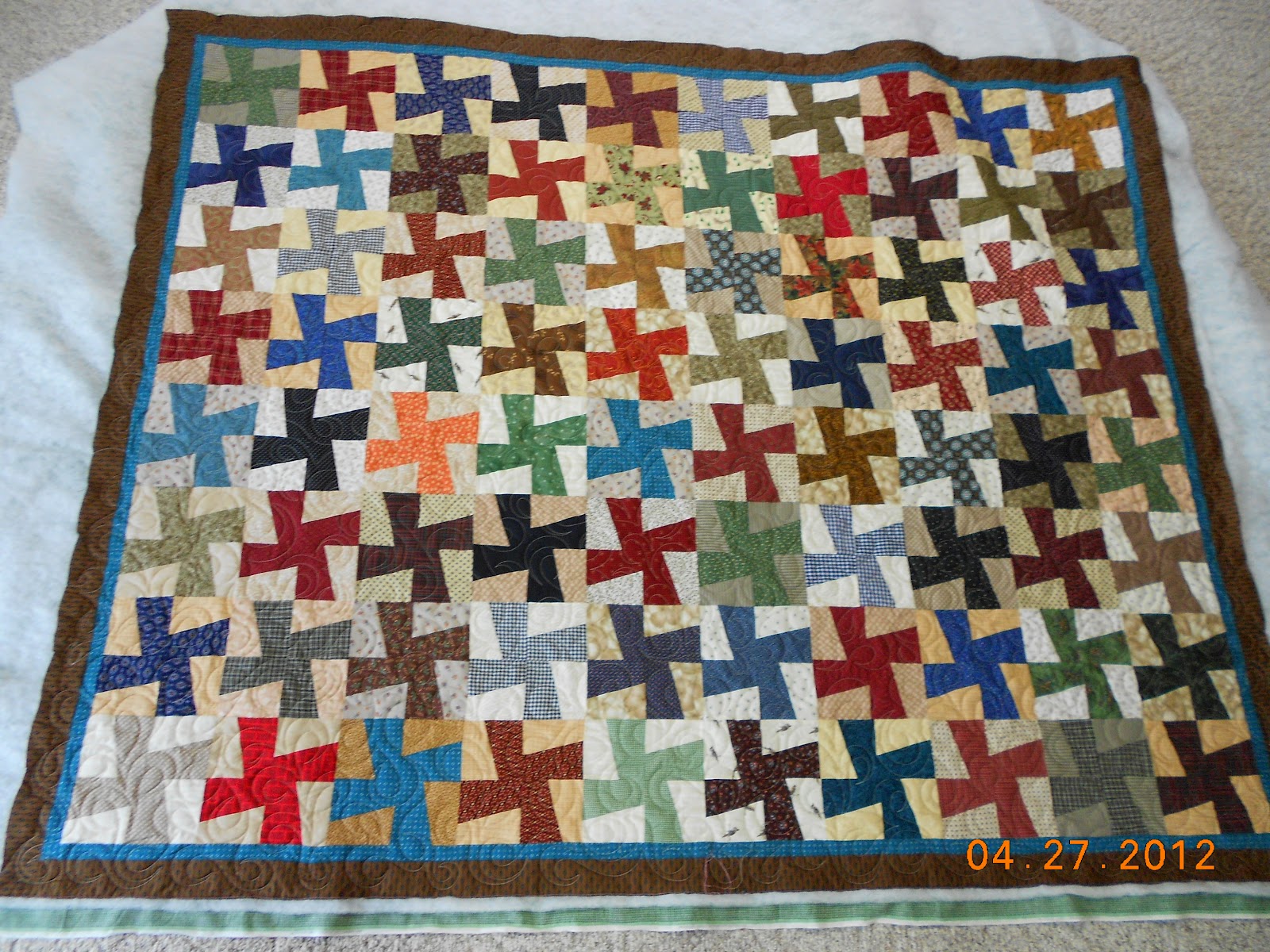Down To Sew: Whirligig Quilt