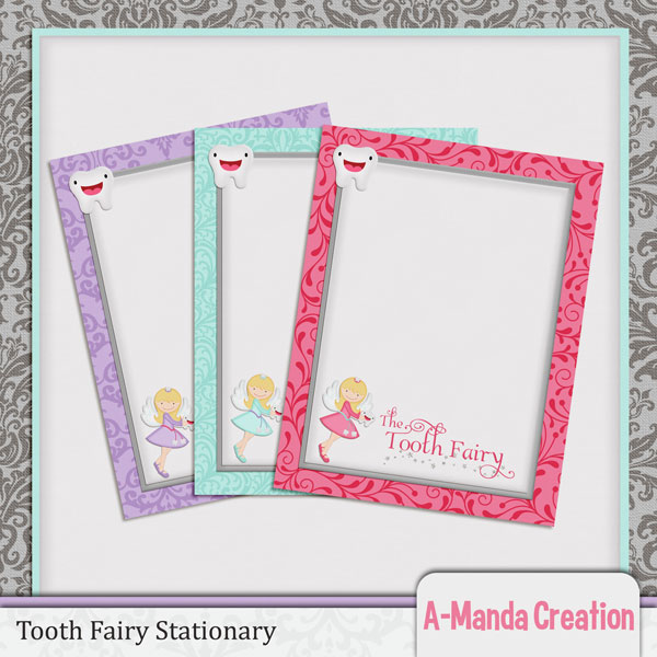 A-Manda Creation: Tooth Fairy Printables, projects, tooth receipts ...