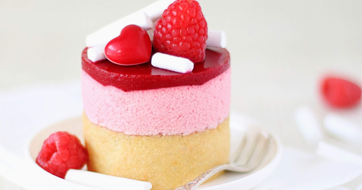 Frambozenmoussetaartjes