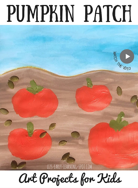 Classroom Freebies Too: Art Projects for Kids: Pumpkin Patch