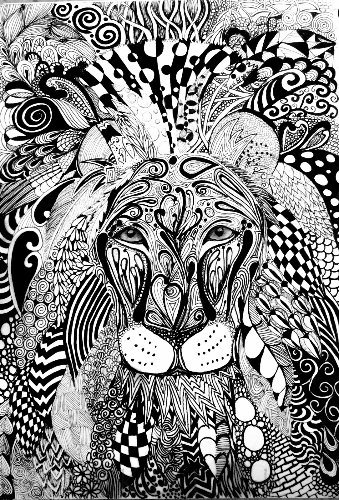 Manic Melissa: Zendoodle, Zentangle, Tangle, Doodle, Whatever You Want ...