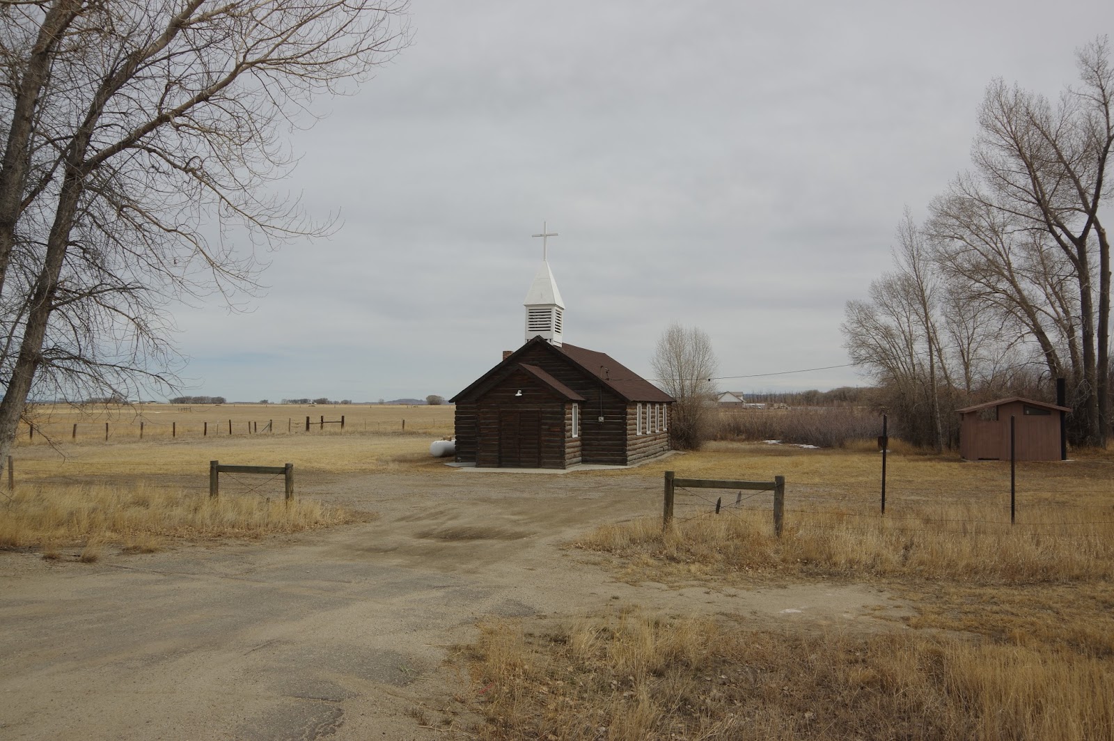 Churches of the West: Oregon Trail Memorial Episcopal Church, Eden Wyoming