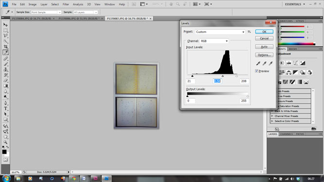 margaret-cooter: Life skills - resizing, alignment, levels in photos