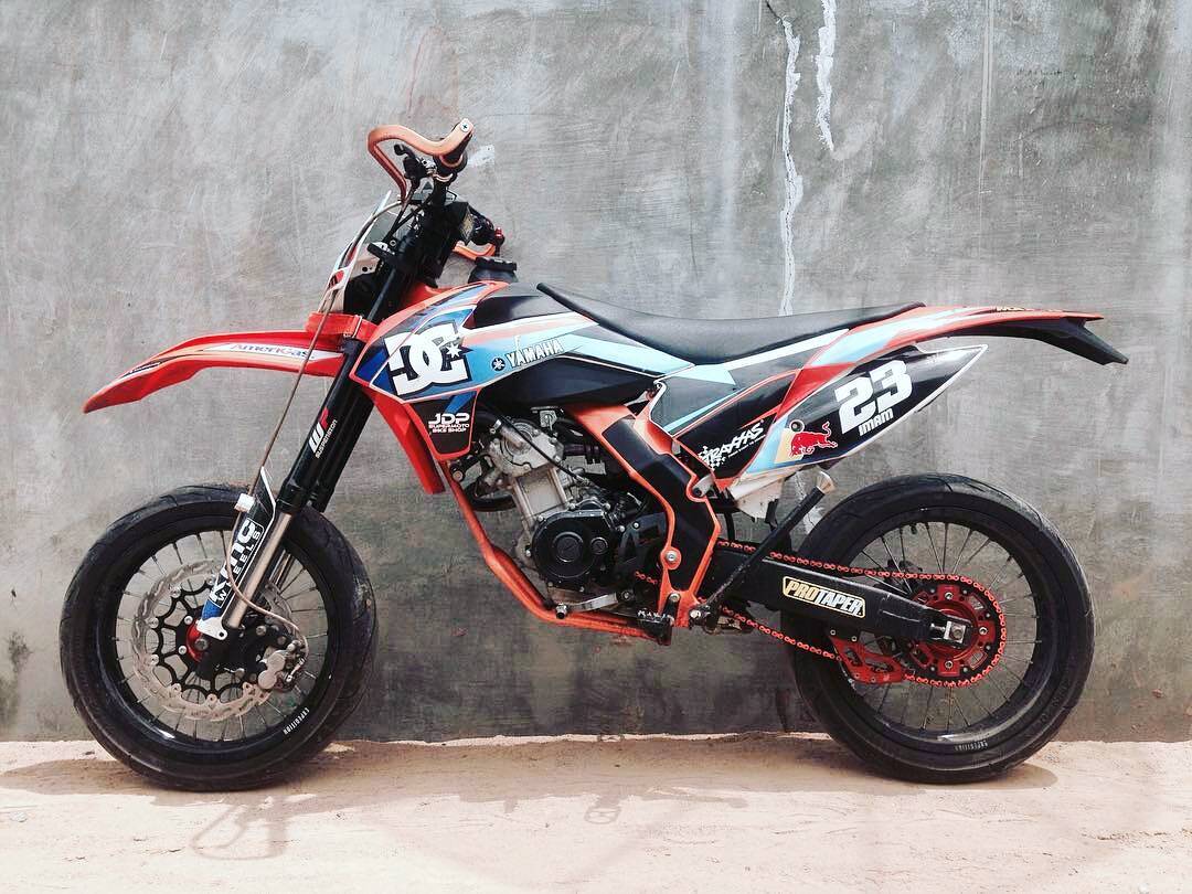 Kumpulan Gambar Vixion Trail Dan Supermoto Motocross Terbaru 2019 ...