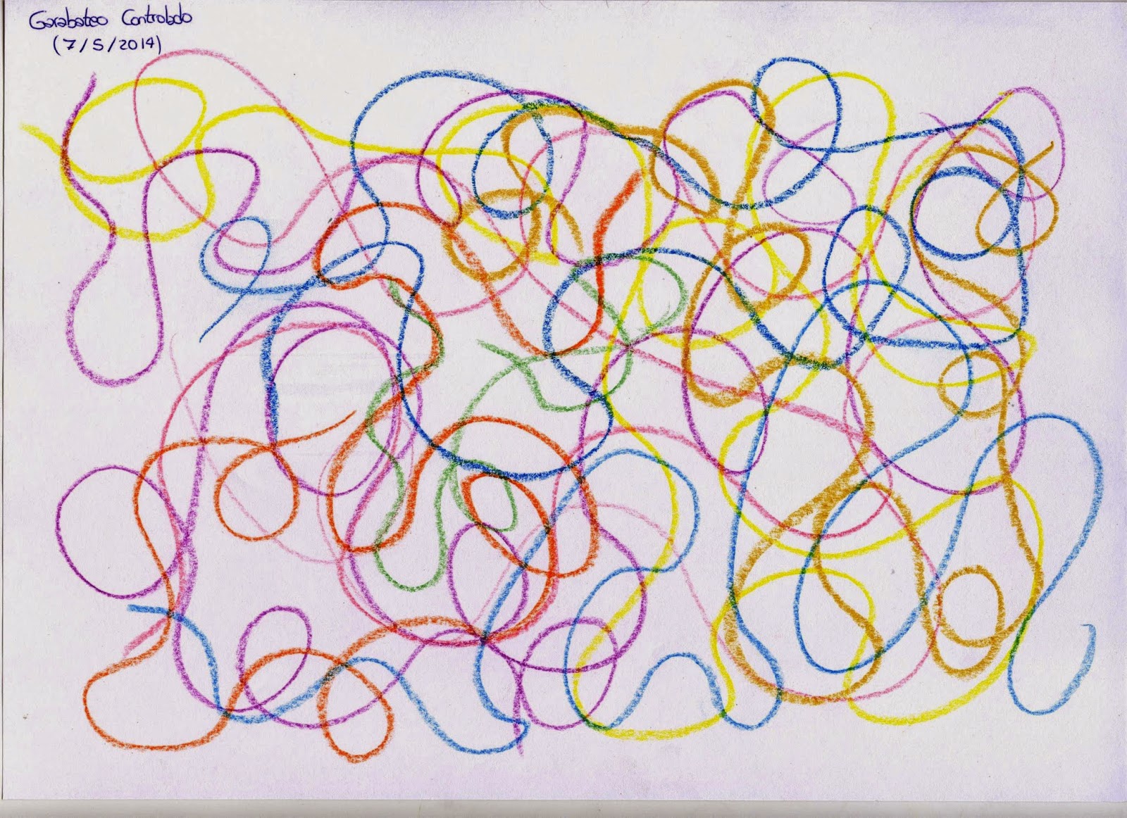 Educación artística: ¿Cómo enamorARTE? : Controlando el garabateo