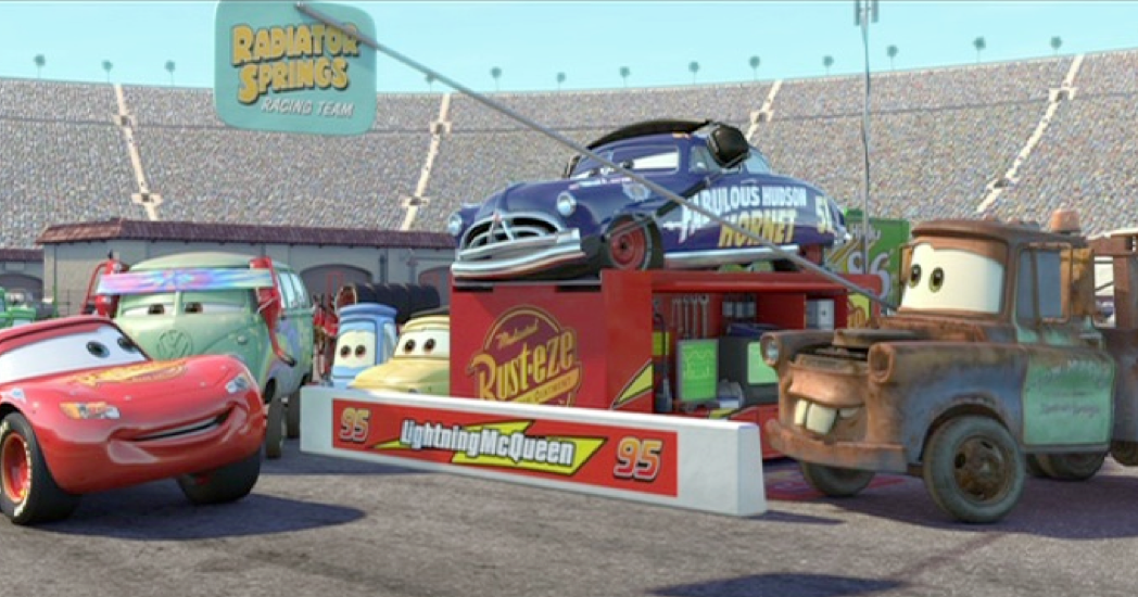Dan the Pixar Fan: Cars: Mater with Sign