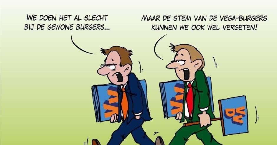 AartDekker: CARTOON / DE VVD & WAT ECHT BELANGRIJK IS: 'Eerste ...