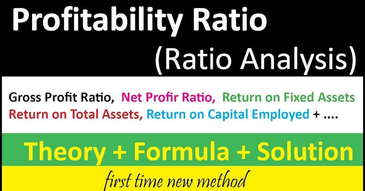 Profitability ratio analysis - Project Management | Small Business Guide