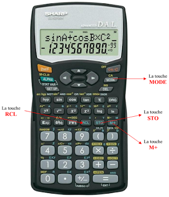 Comment utiliser une calculatrice Sharp en statistique - الموسوعة المدرسية