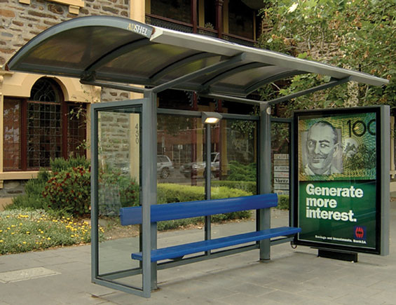 Environmental Design: Precedent Studies - Bus Stop Advertisment