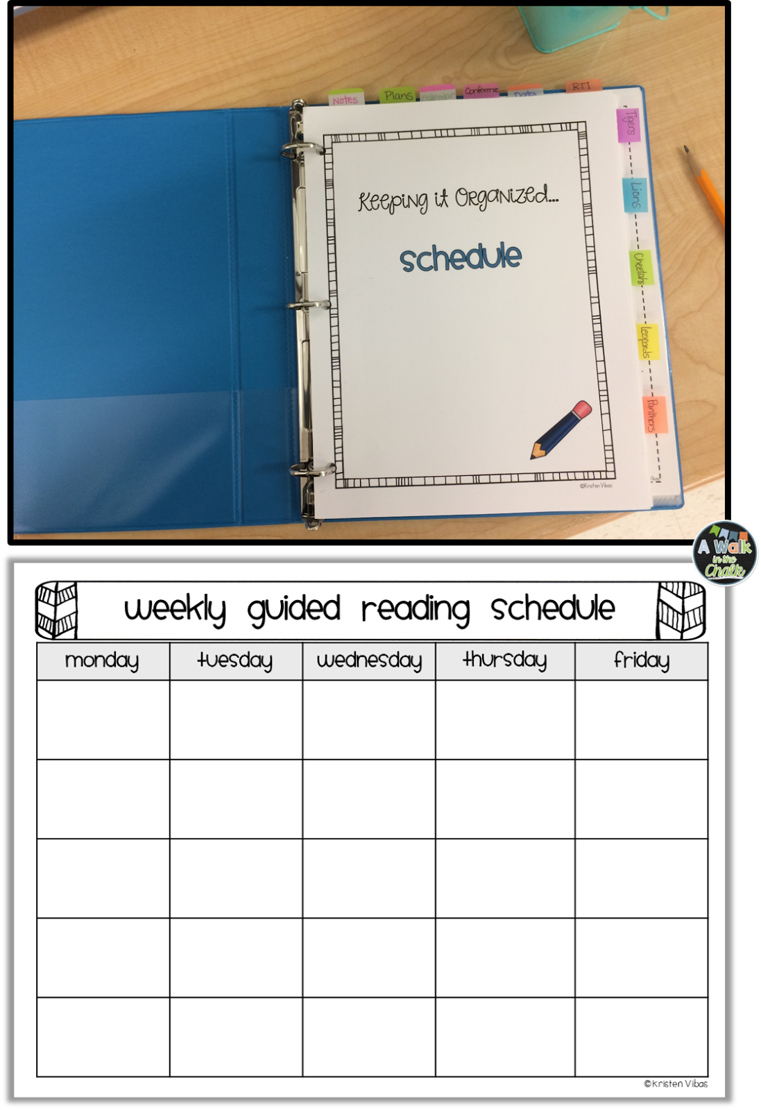 Guided Reading Groups Templates
