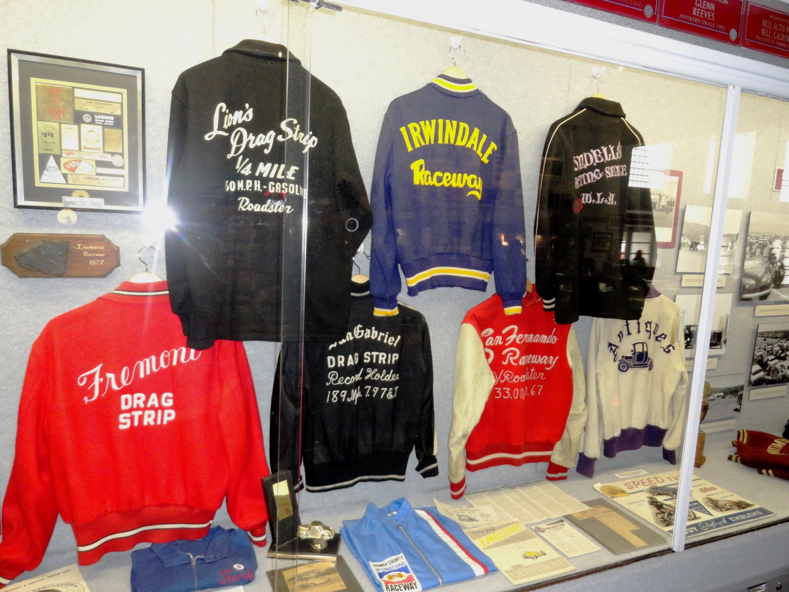 Nostalgia on Wheels: Wool Chainstitched Drag Strip Jackets - NHRA Museum