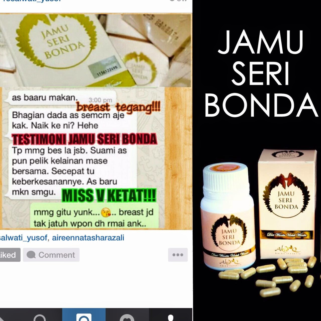 JAMU SERI BONDA: KHASIAT JAMU SERI BONDA
