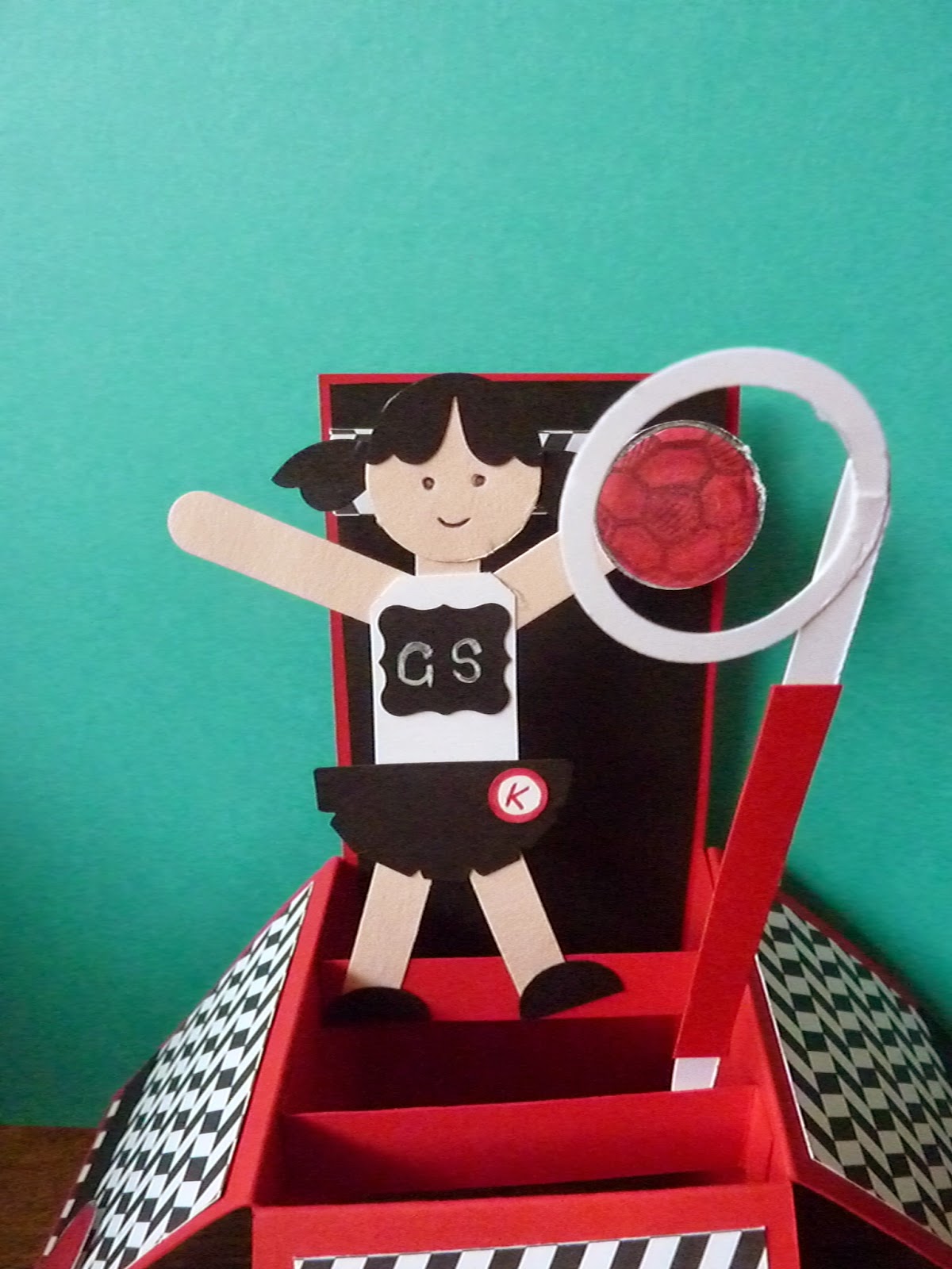 Crafty Cow Creations: netball card