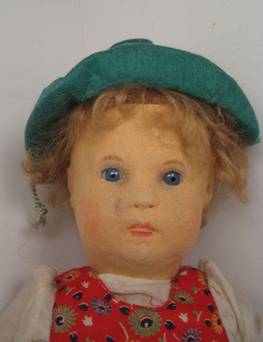 MY STEIFF LIFE: This Vintage Felt Soldier Doll Has Uniform Appeal