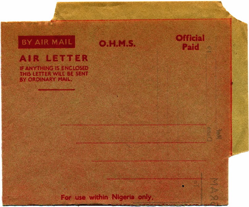 Aerogrammes & Airletters - Philatelic Archeology: November 2013