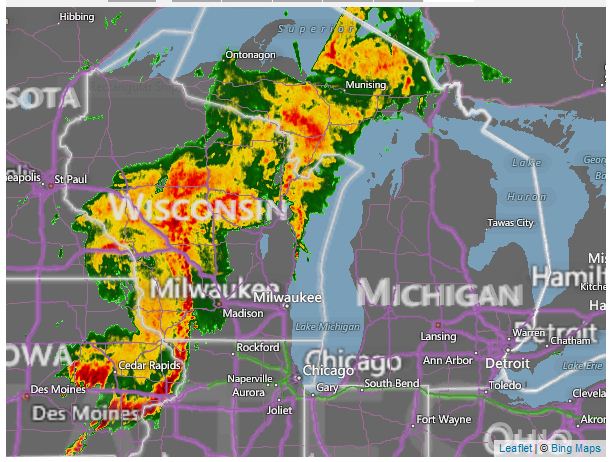 Eaton Rapids Joe: It is going to get wet today