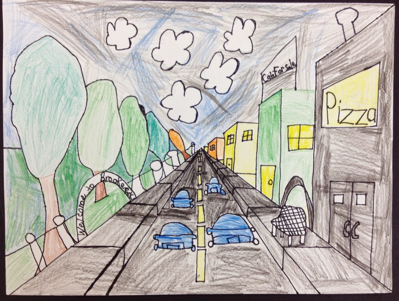 Mrs. Smith's Creatvity Lab : 4th Grade - Unit 3 - 1 point linear ...