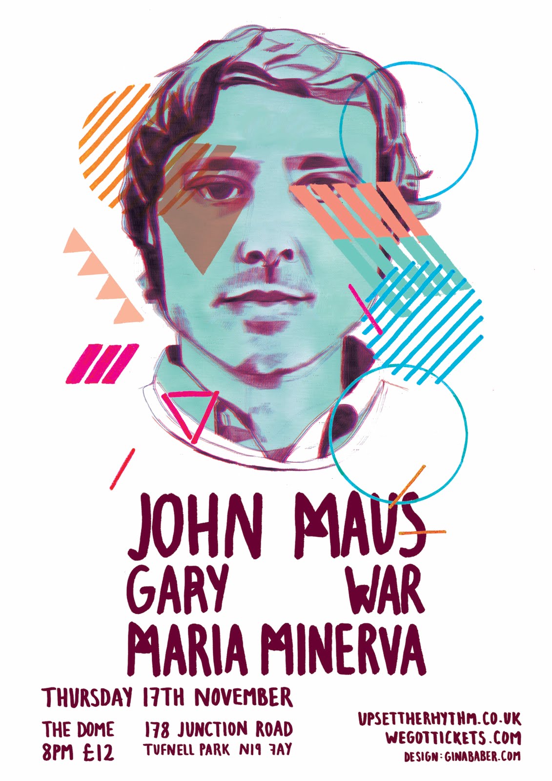 UPSET THE RHYTHM: JOHN MAUS - Coming to London!!
