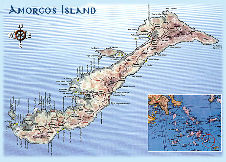 All Attractions Around the World: Amorgos island