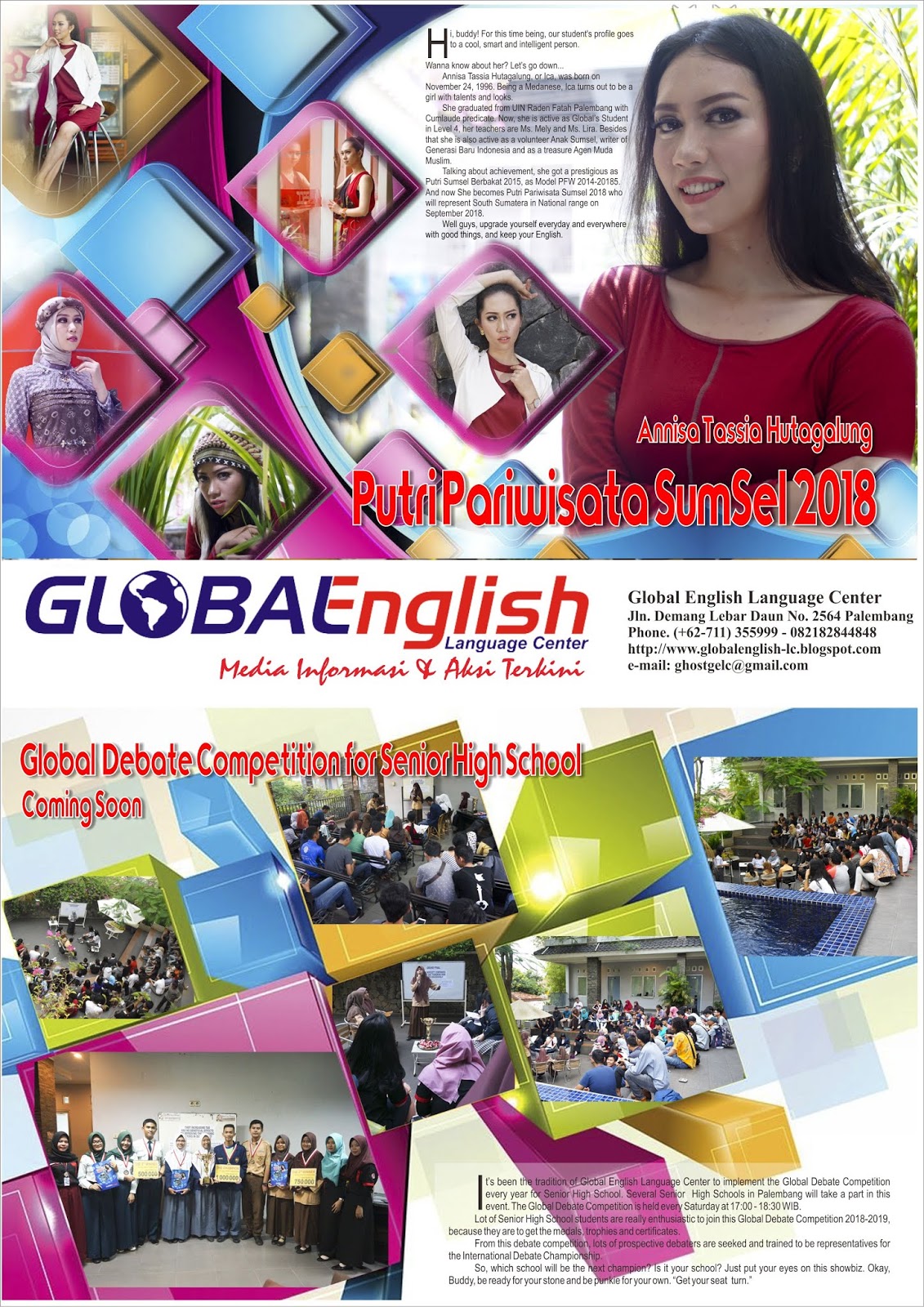 Global English Language Center: 2018