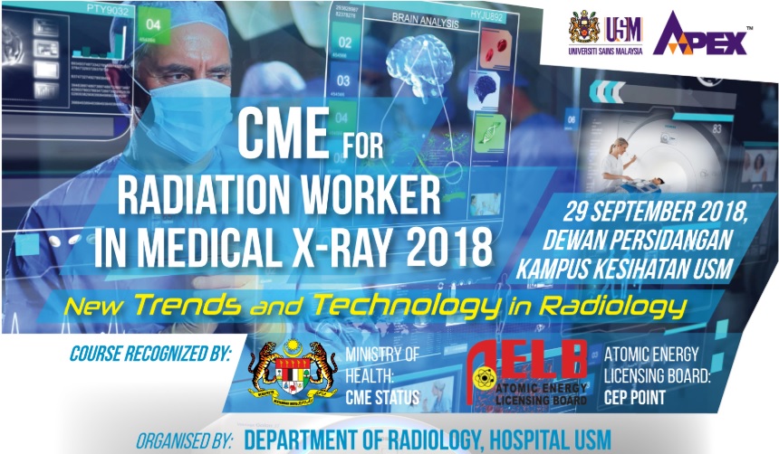 A Medical Technician at Radiology Dept. HUSM: CME FOR RADIATION WORKER ...