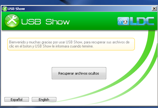 usb show como usar