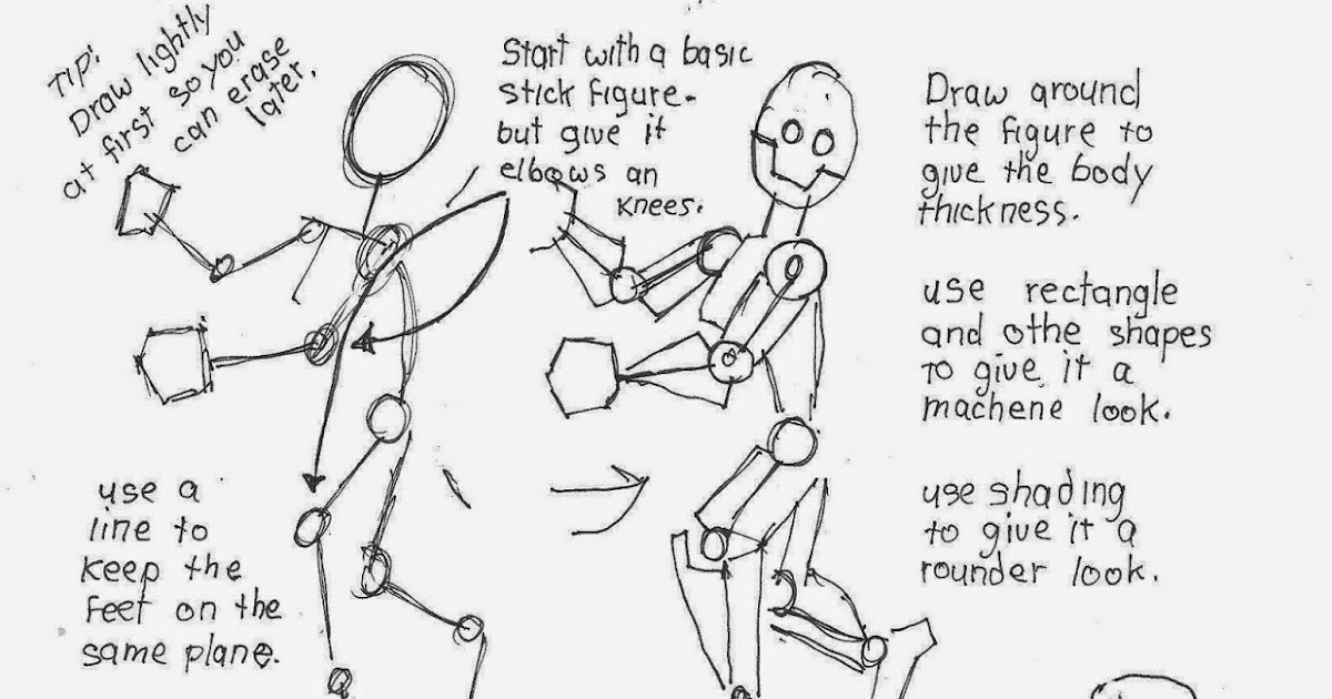 How to Draw Worksheets for The Young Artist: How To Draw A Friendly ...