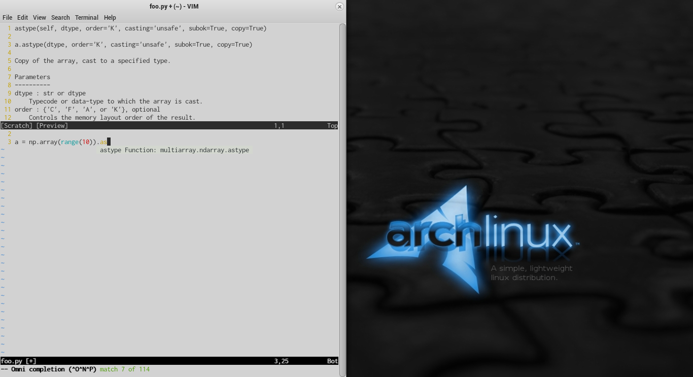 Embedded Programmer Vim For Python Development