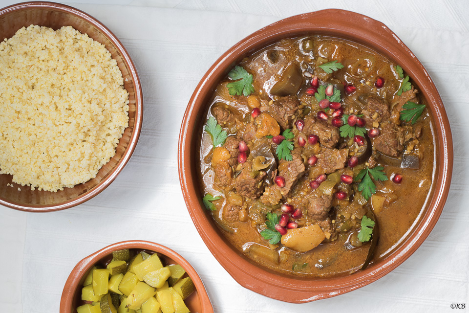 Huis, tuin en keukenvertier: Gestoofd rundvlees met venkel en aubergine