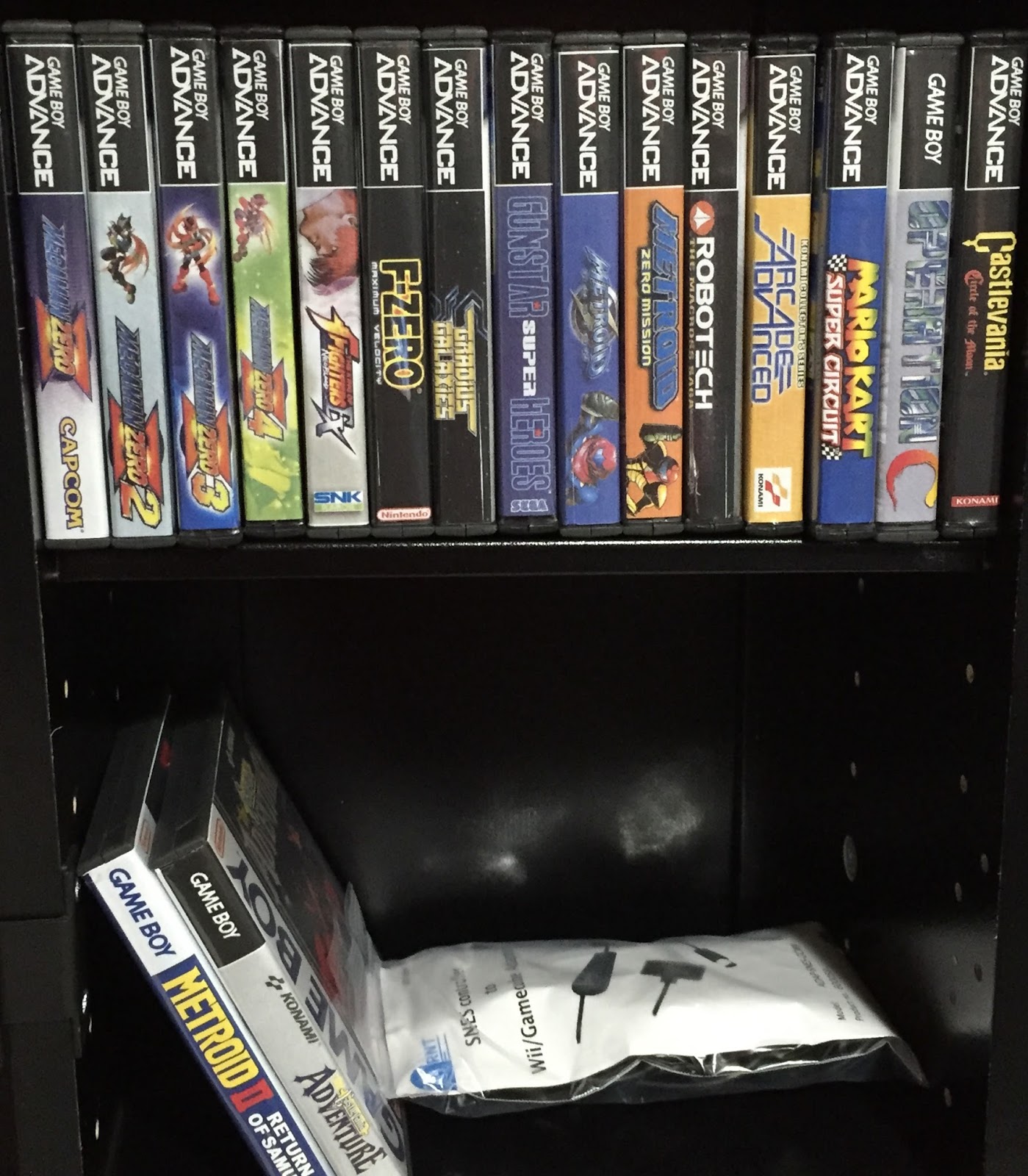 Retro Gamer Randomness: Re-organization and Shelving of the Collection