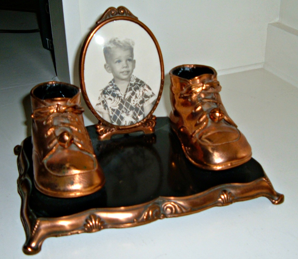 DayDreamnWorld: Bronzed Baby Shoes For Warm Heart Wednesday #13