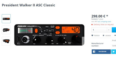 Delboy's Radio Blog: NEW President Walker II - HOW MUCH?