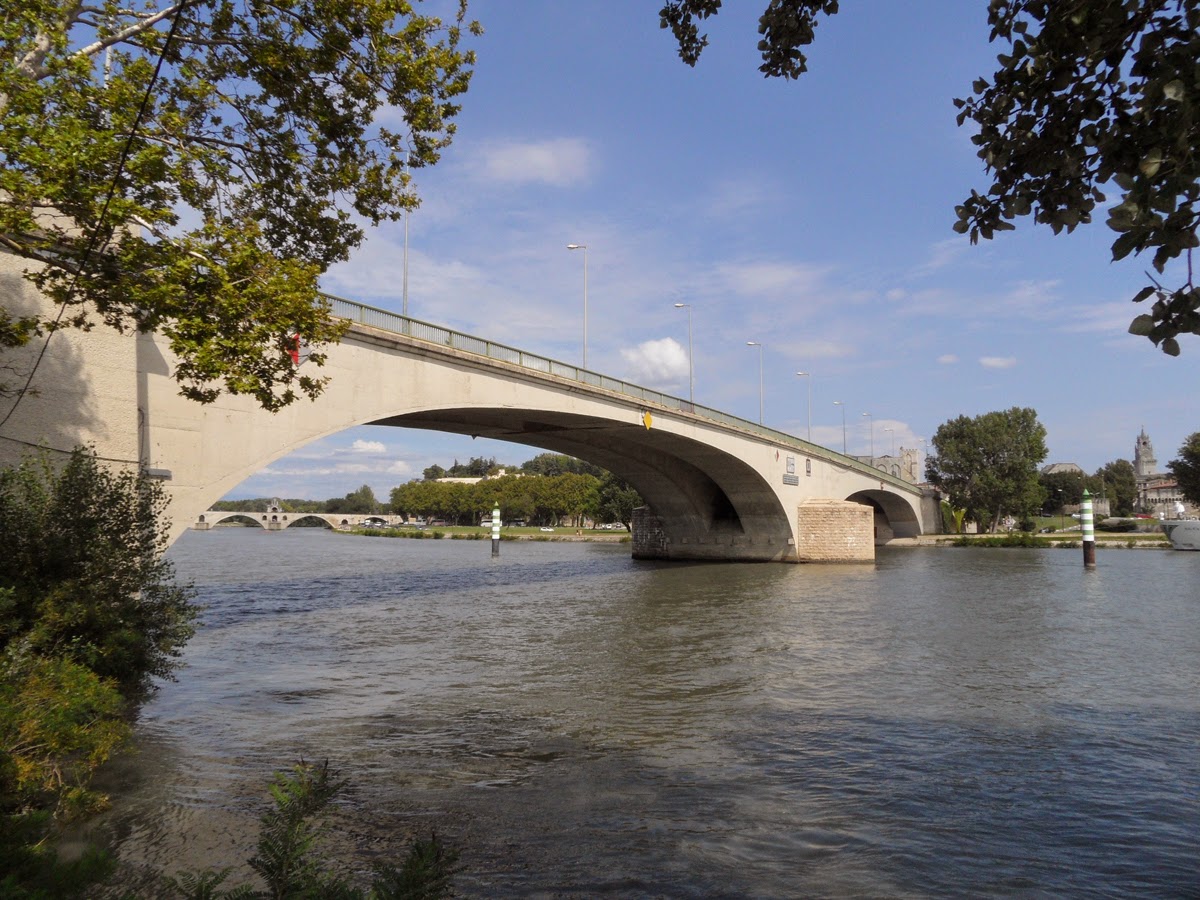 The Happy Pontist: French Bridges: 2. Pont Édouard Daladier, Avignon