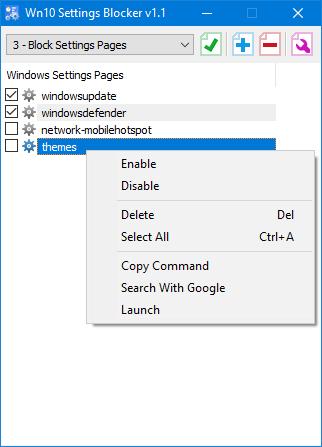 Win10 Settings Blocker indir