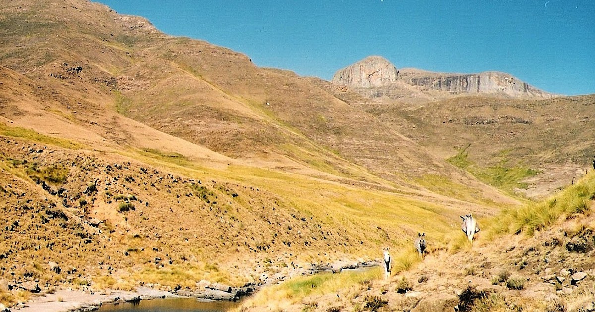 no longer at ease: Malibamatso river, Lesotho 1987