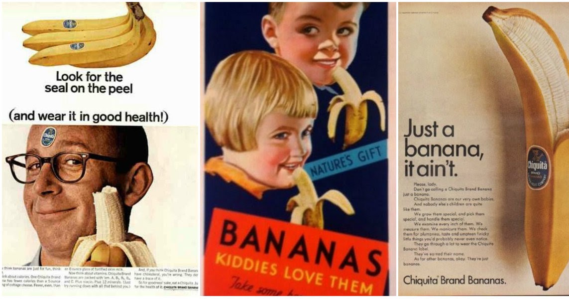 23 Vintage Banana Ads We Love ~ Vintage Everyday