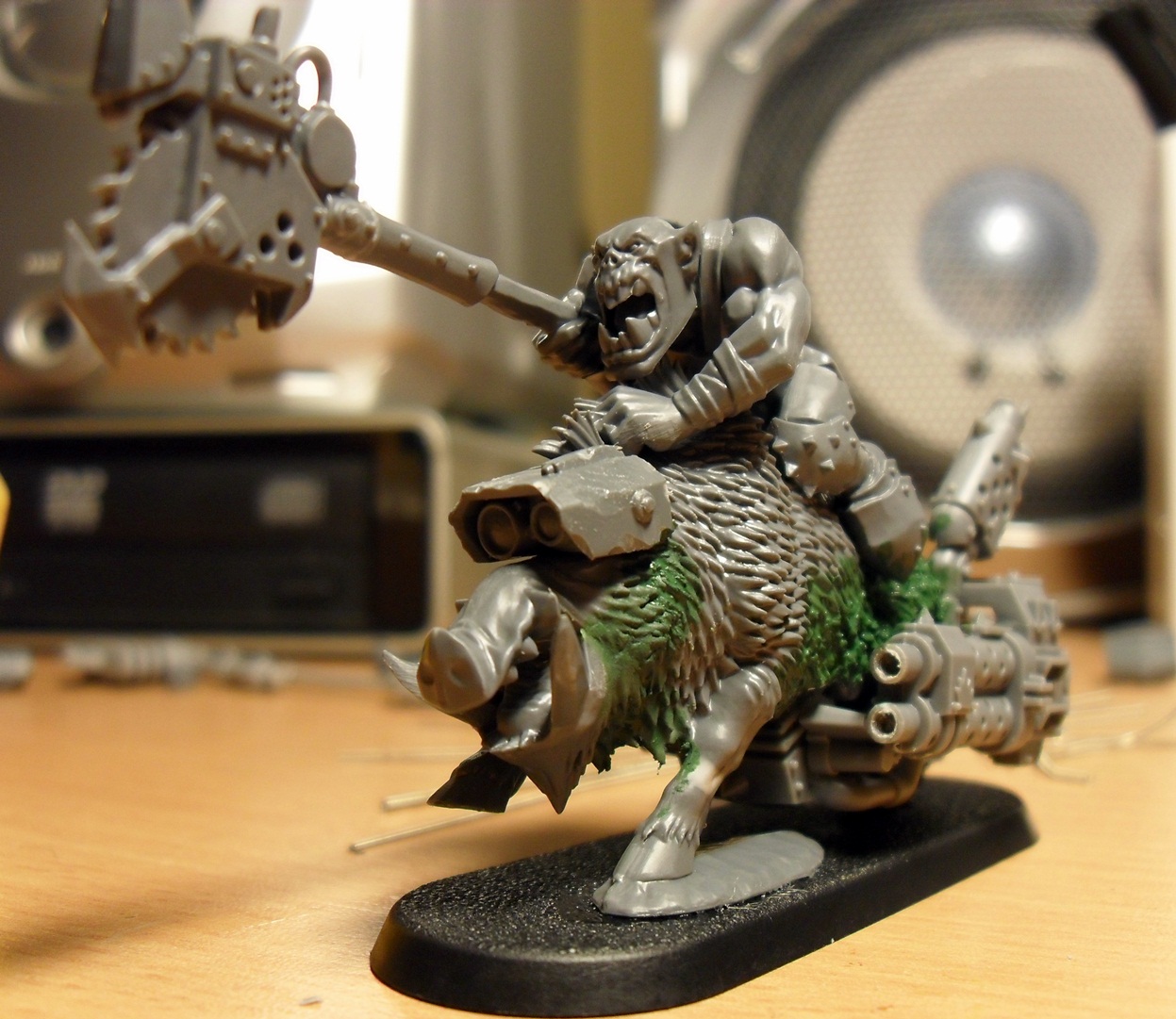 The Brazen Fist: Moar Ork Cyboar Conversions