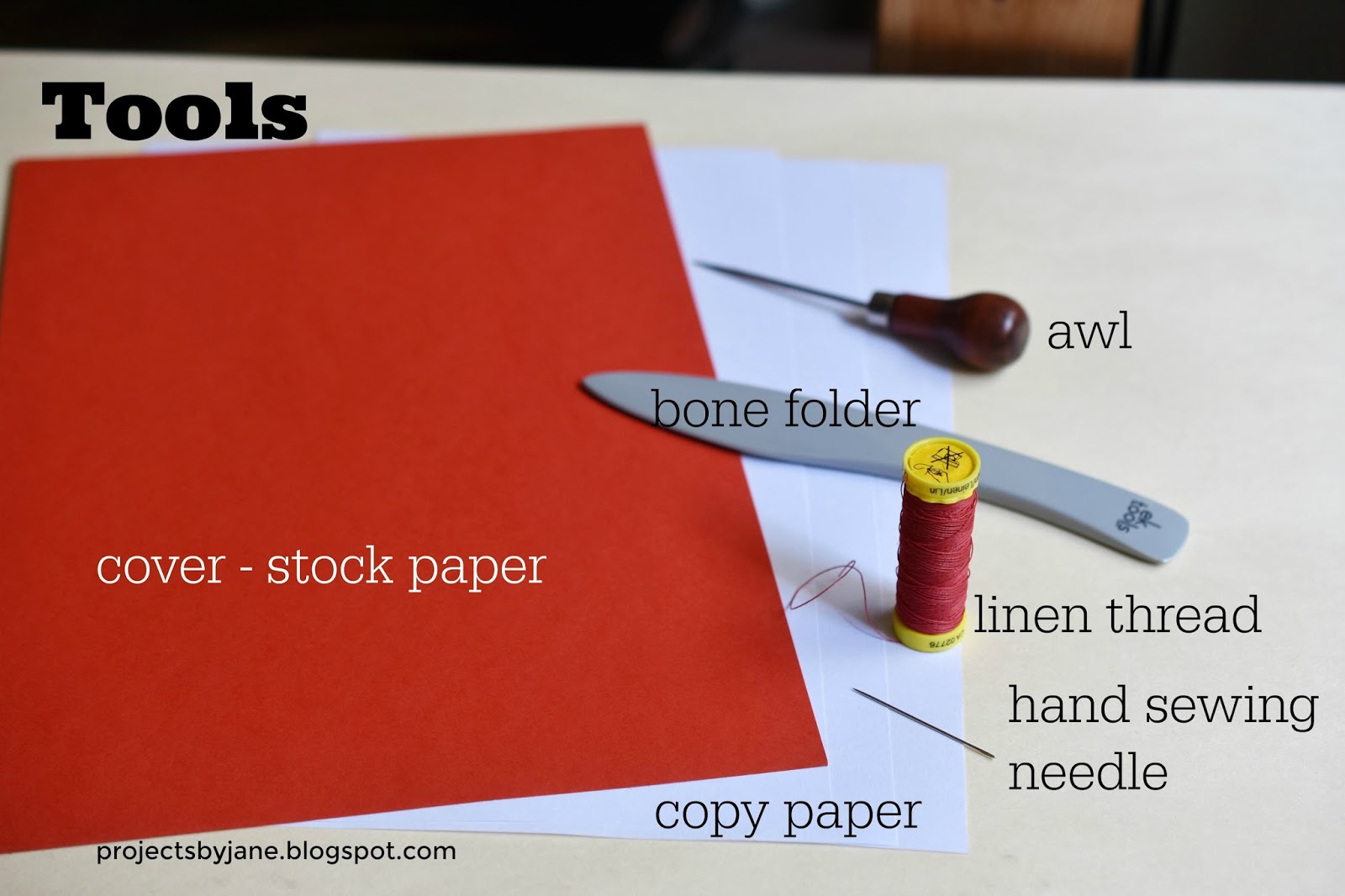 Easy Under $5 Bookbinding Handmade Notebook | Projects by Jane