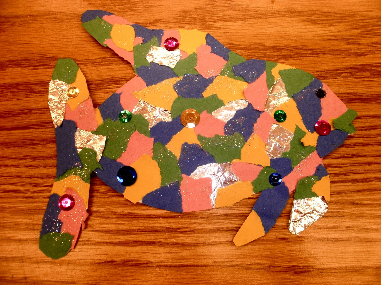 Ms. Cronin's Art Gallery: Ms. Anderson and Ms. Deslauries-Rainbow Fish ...