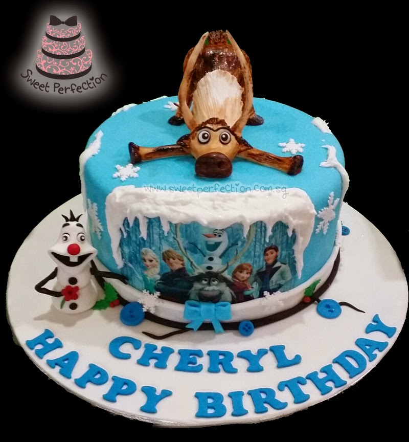Sweet Perfection Cakes Gallery: Code F06 - Cheryl Frozen Cake